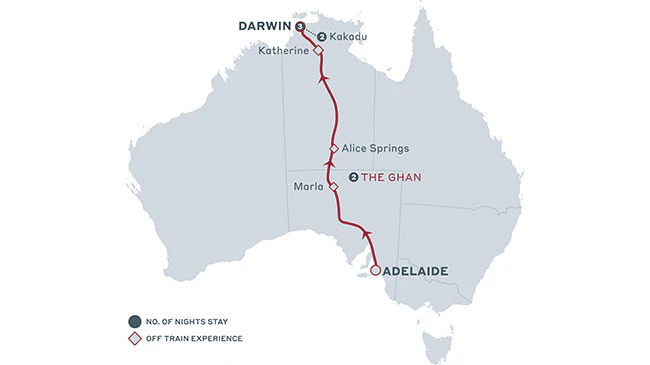 The Ghan - Top End Explorer | Entire Travel Group