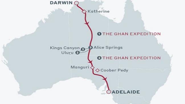 The Ghan - Red Centre Spectacular | Entire Travel Group
